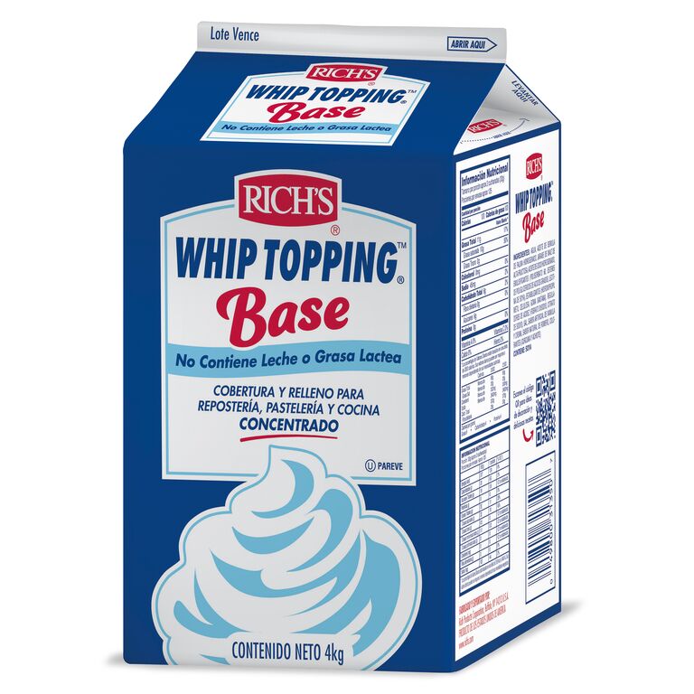 Whip Topping Base Rich's® – Chocolatisimo Online